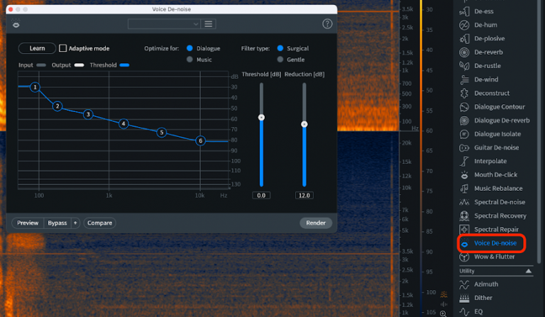 iZotope RX 10「Voice De-noise」で音声を聞きやすくしよう【ポスプロ学園#11】 - iZotope Japan