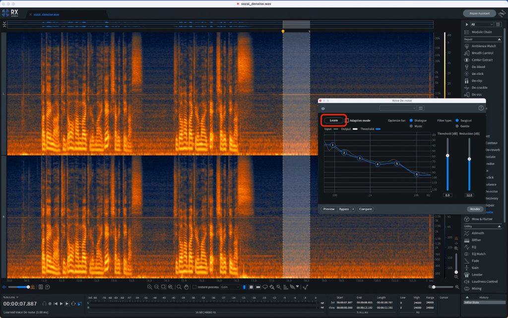 iZotope RX 10「Voice De-noise」で音声を聞きやすくしよう【ポスプロ学園#11】 - iZotope Japan