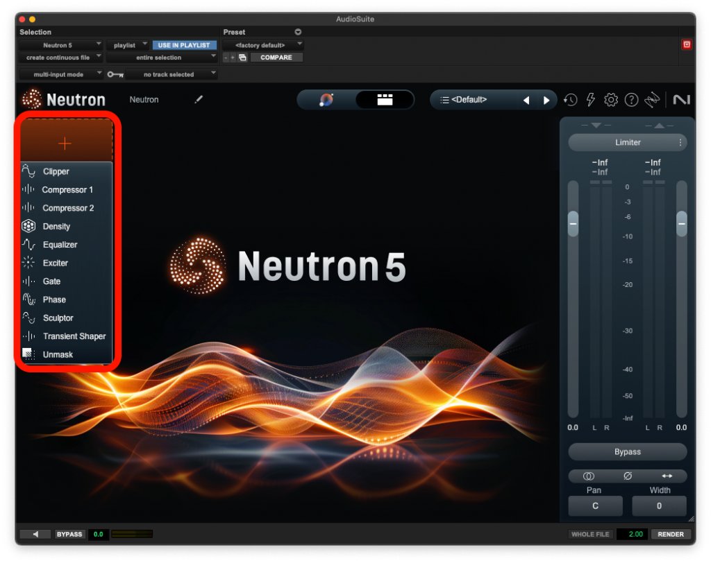 Neutron 5で音声を無線風に編集する - iZotope Japan