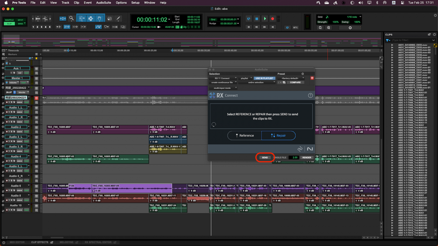 RX Connectで、RX 11とDAWを連携して使用する【ポスプロ学園】 - iZotope Japan