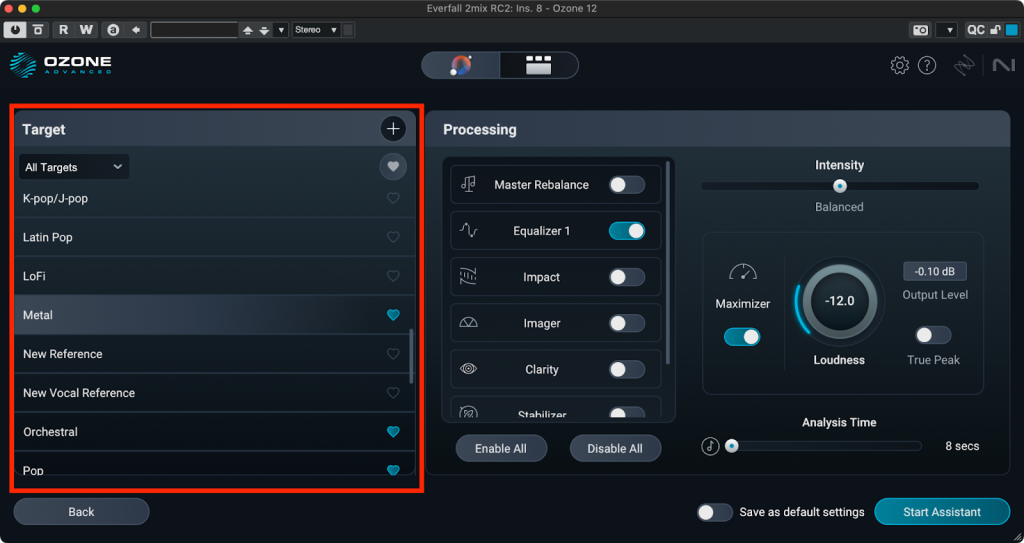 Ozone 12の新しいMaster Assistantとその他の改善点【ミックスマスタリング学園】 - iZotope Japan